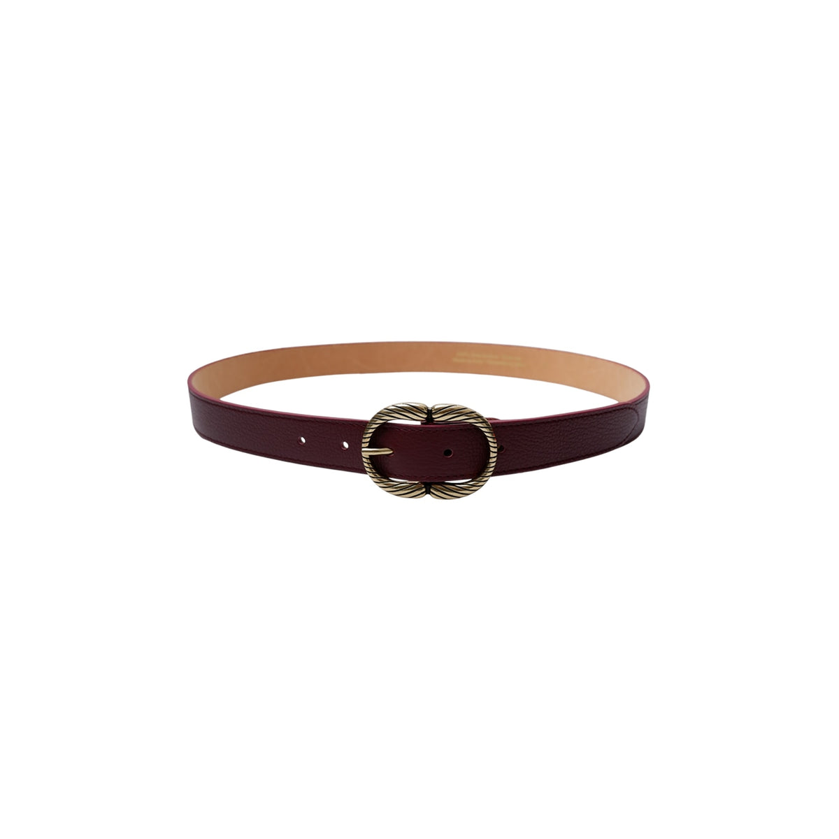 BCELEANOR belt - Wine – Black Colour